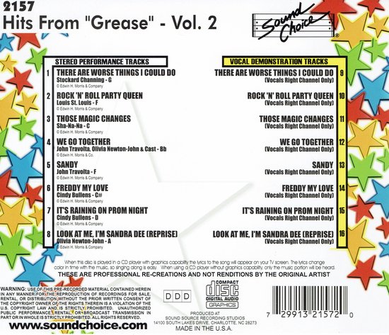 Hits from Grease, Vol. 2, Olivia Newton-John | CD (album) | Muziek | bol