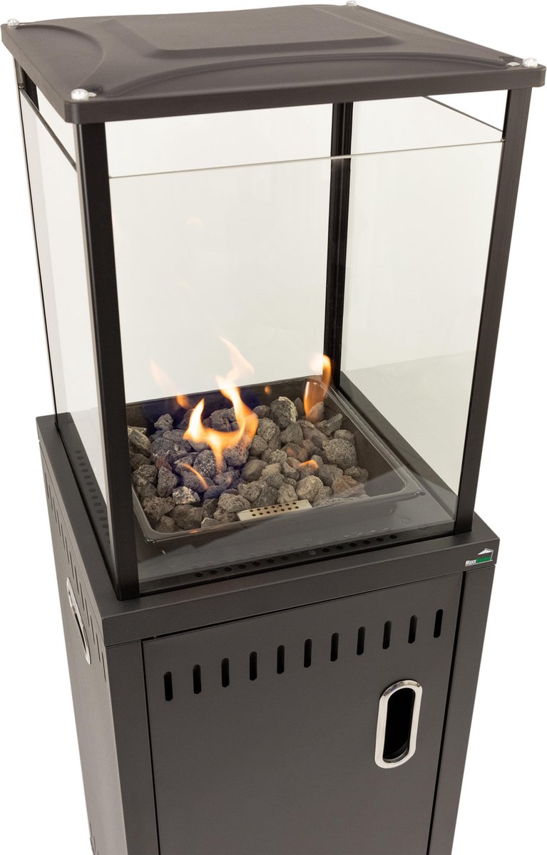 MaxxGarden Ibiza Lounge Terrasverwarmer - Buitenhaard gas - staand 7 ...