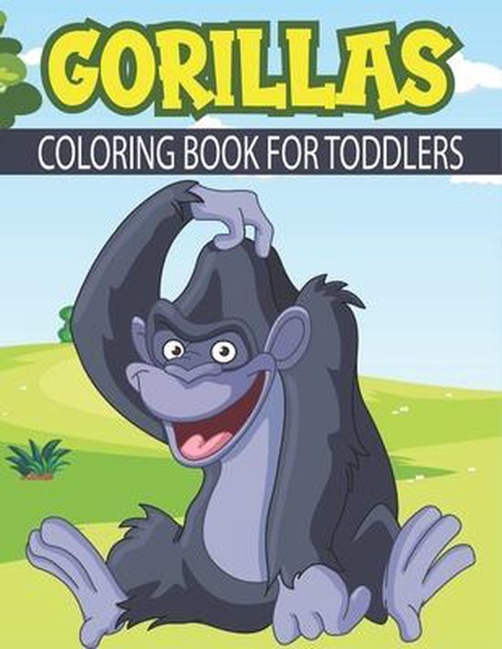 Gorillas Coloring Book For Kids, Rr Publications | 9798481842943 ...