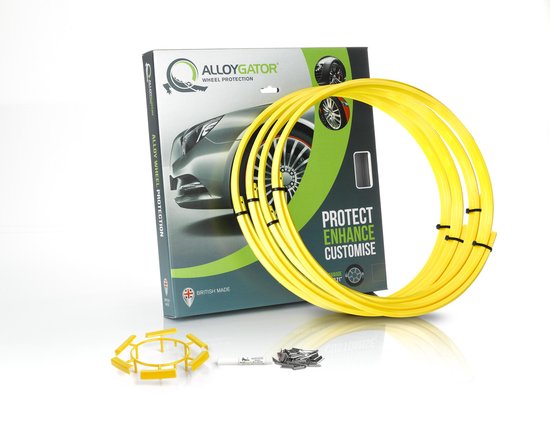 AlloyGator Velgbescherming | Inter (12-19'' inch) | Geel | bol