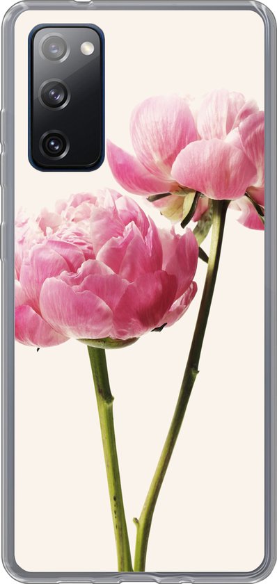 Samsung Galaxy S20 FE hoesje - Bloemen - Bloesem - Roze - Siliconen Telefoonhoesje | bol.com