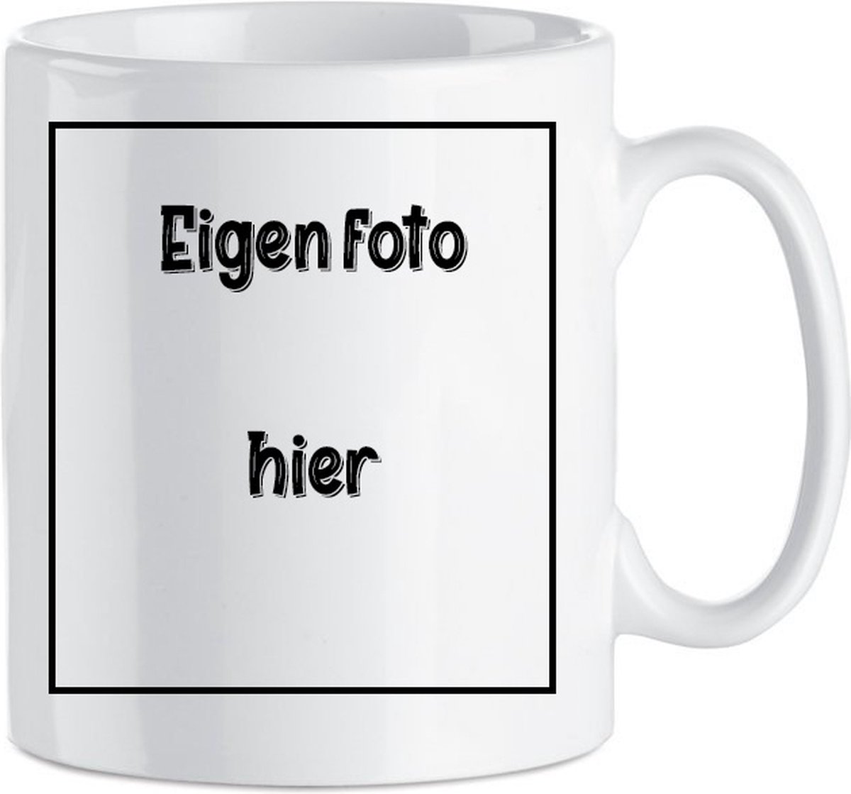 Mok met eigen afbeelding/Mok met eigen foto/Foto mok | bol.com