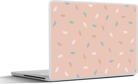 Laptop sticker - 15.6 inch - Zomer - Patroon - Pastel - 36x27,5cm ...