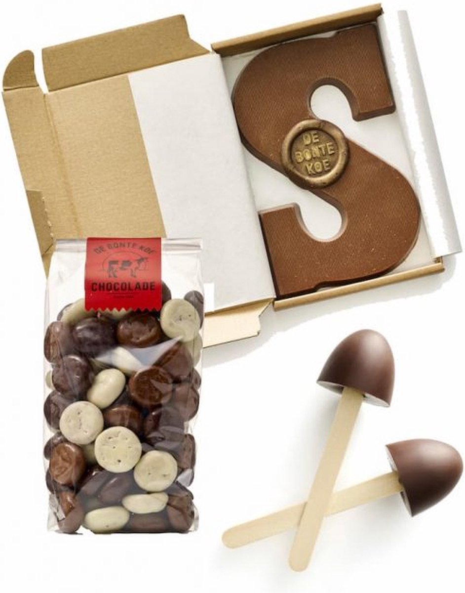 De Bonte Koe | ambachtelijk Sint chocoladepakket | small ...