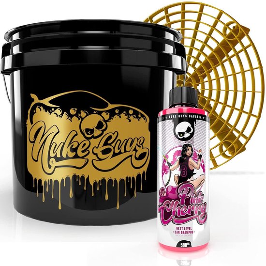Nuke Guys Set - Car Care - Car Cleaning - Hand Wash - Wash Bucket 3,5 ...