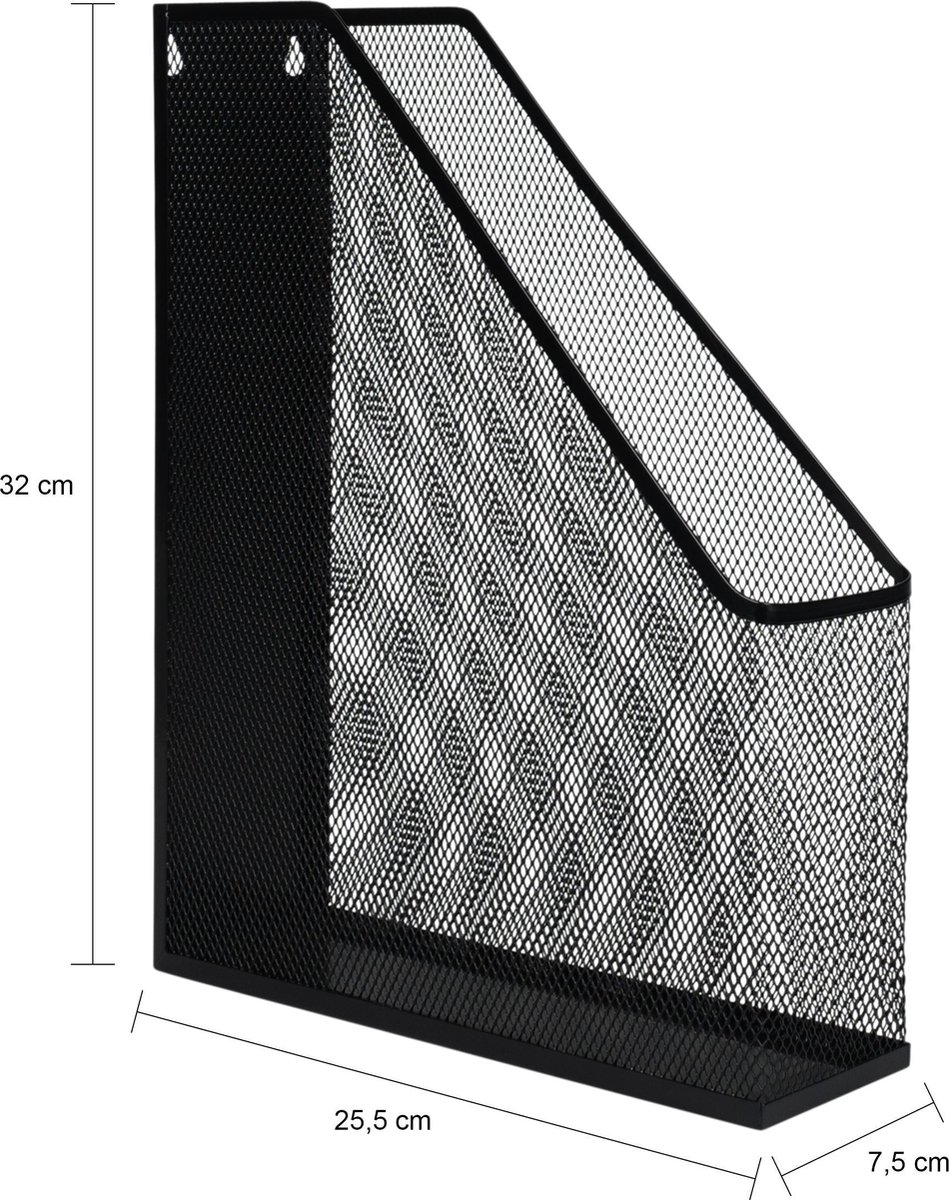 QUVIO Tijdschriftencassette - Tijdschriftenhouder - Tijdschriftenrek ...