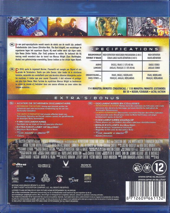 Terminator Salvation (Blu-ray) (Blu-ray), Anton Yelchin | Dvd's | bol