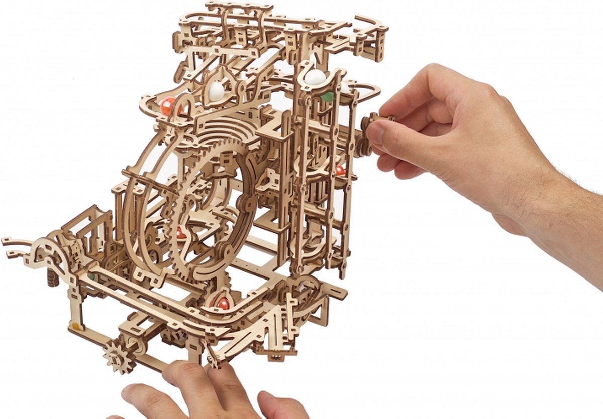 UGears modelbouw hout voordeelpakket 2 knikkerbanen | bol.com