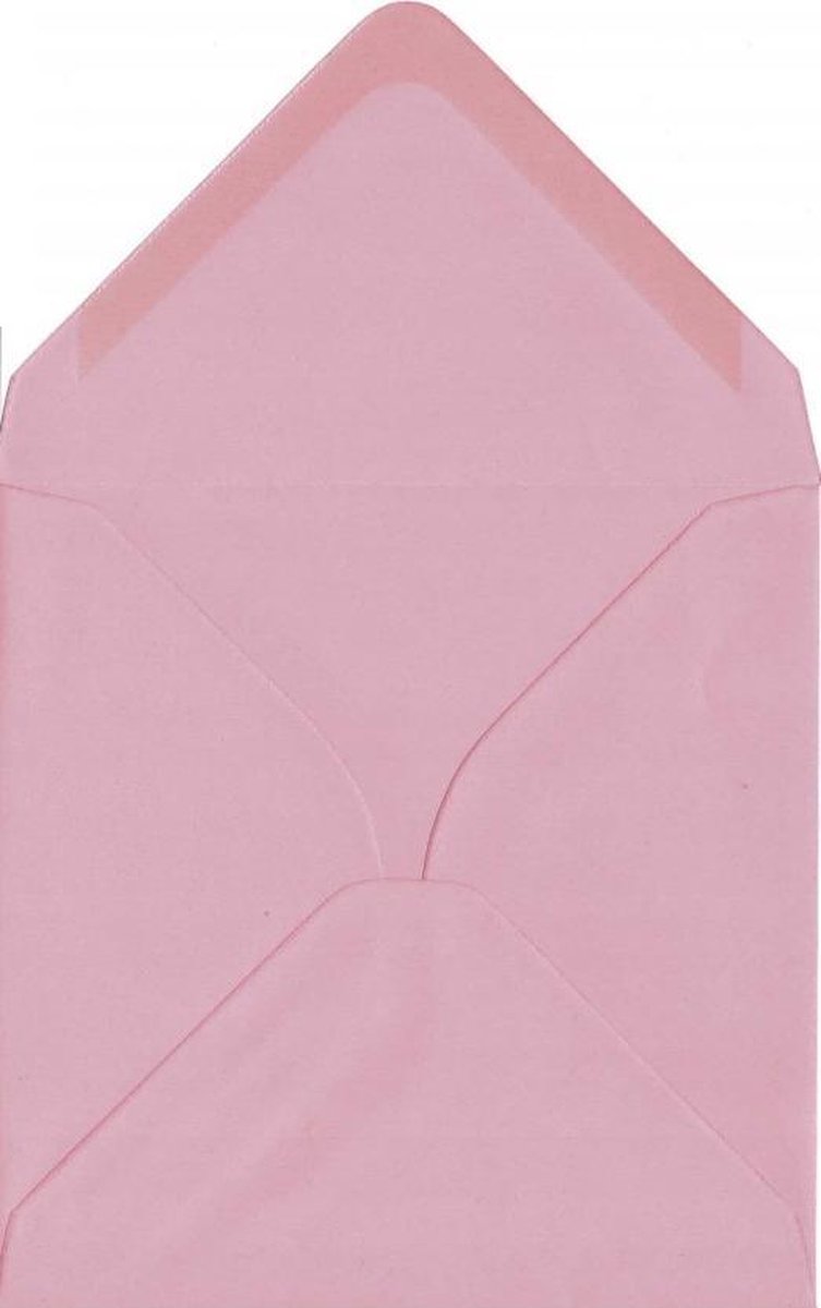 Cards & Crafts 100 Luxe vierkante enveloppen - Babyroze - 14x14 cm ...