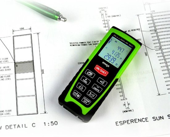 Imex Digitale Afstandsmeter 80M 008-IOBE80 | bol