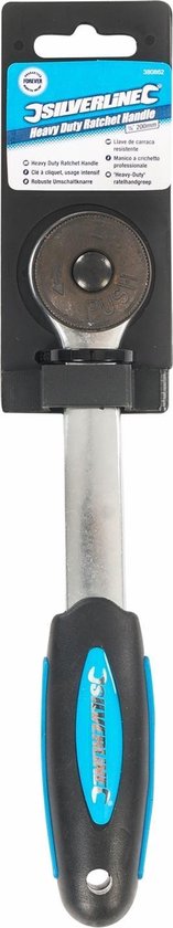 Silverline Heavy-Duty' ratelsleutel 3/8, 200 mm | bol.com
