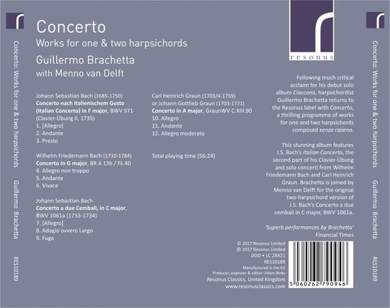 Guillermo Brachetta - Concerto (CD), Menno van Delft | CD (album) | Muziek | bol.com
