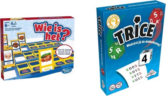 Spellenbundel - 2 Stuks - Wie is het?s & Trice | Games | bol.com
