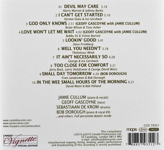 Jamie Cullum - Devil May Care (CD), Jamie Cullum | Muziek | bol