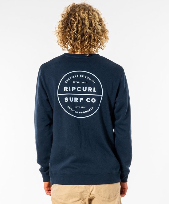 Rip Curl Re Entry Crew - Navy | bol