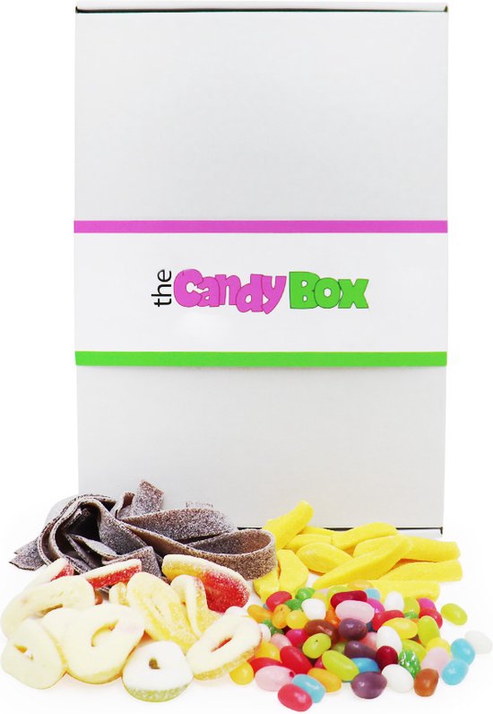 The Candy Box - Lucky Luc Box - Snoep & Snoepgoed cadeau doos - 500 ...
