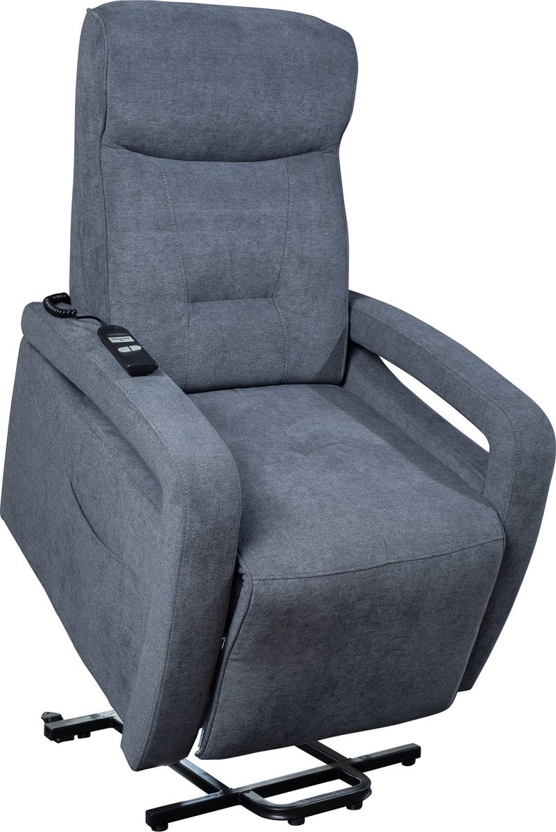 Finlandic F-501 elektrische verrijdbare sta-op stoel blauwgrijs - tot ...