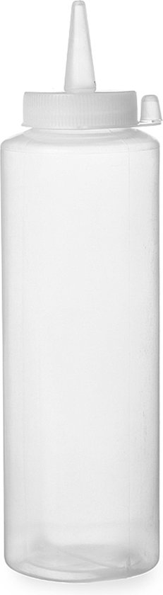Veluw® Doseerfles Knijpfles - Garneerfles - Sausfles - Spuitfles ...