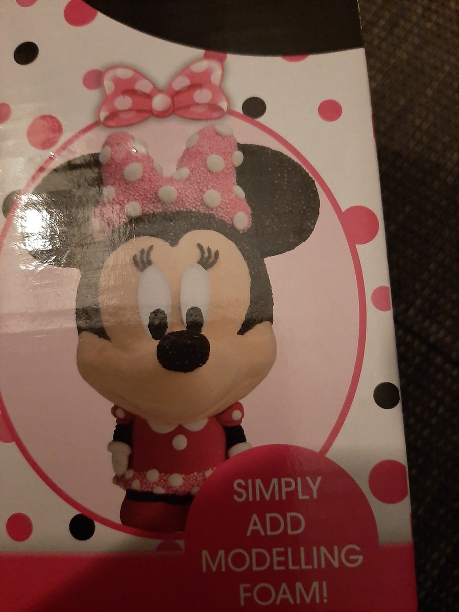 Maak je eigen Minnie Mouse model figuur / tempex | bol.com