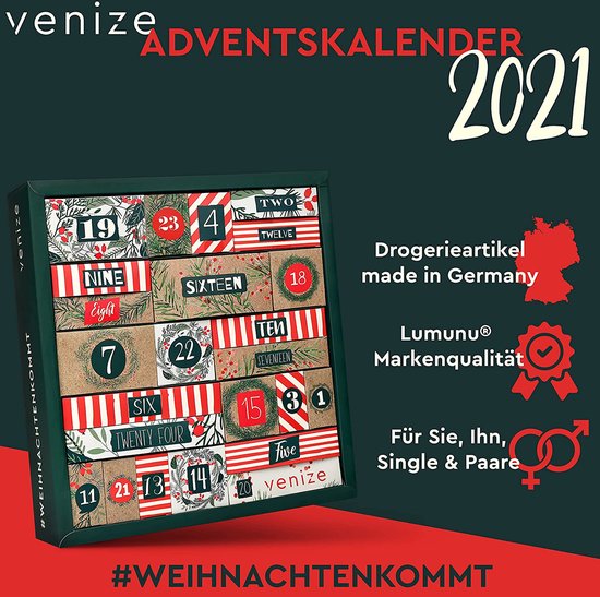 Erotische adventskalender, sensuele sex gifs 2021, dames en heren, | bol