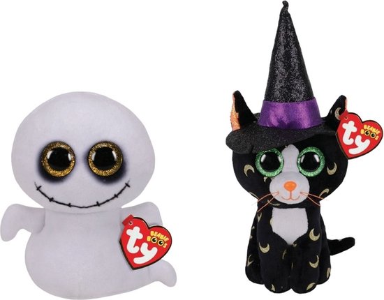 Ty - Knuffel - Beanie Boo's - Halloween Ghost & Halloween Pandora | bol.com