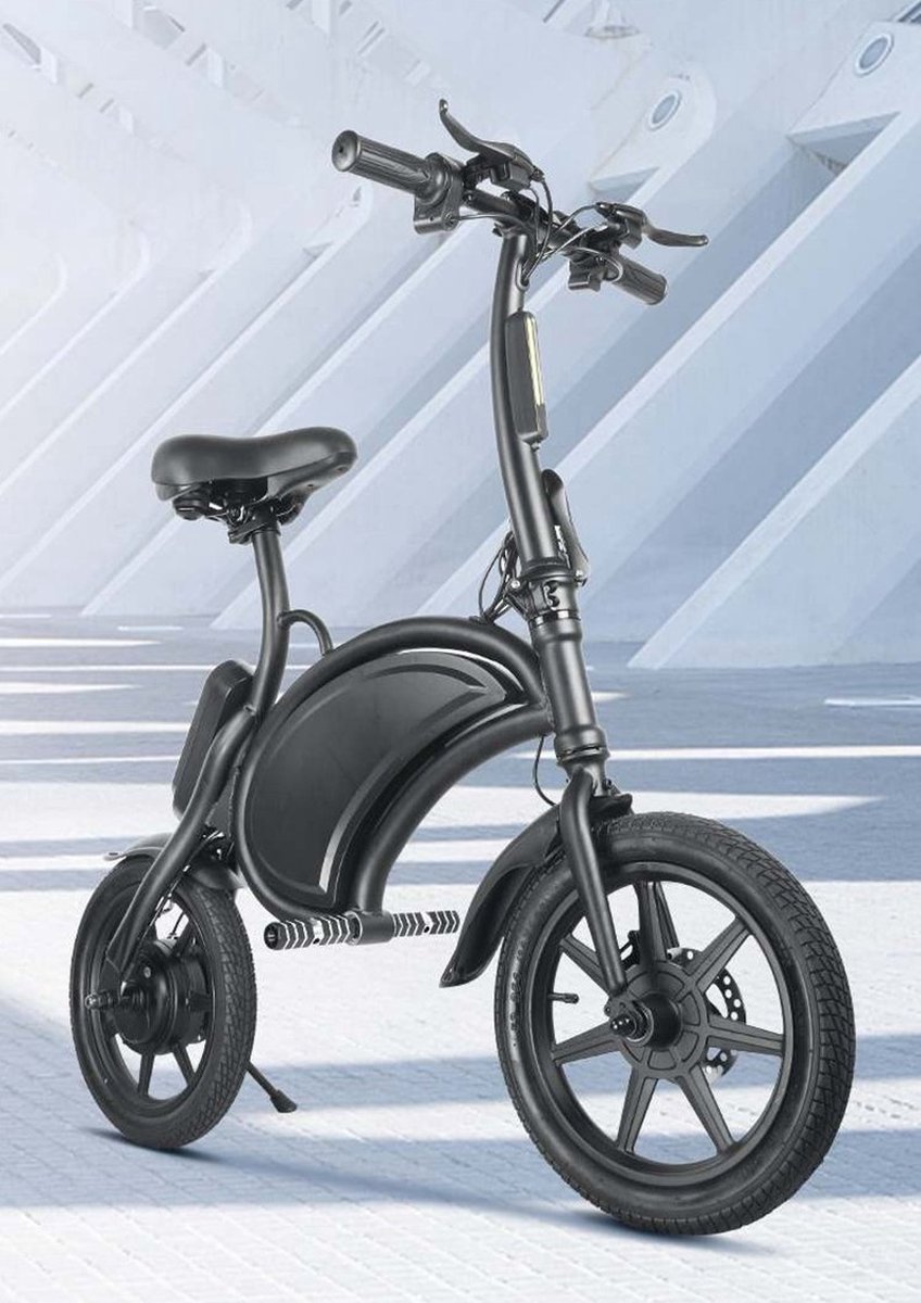 Elektrische E-scooter / step met zadel - opvouwbare fiets - 25 km/u ...