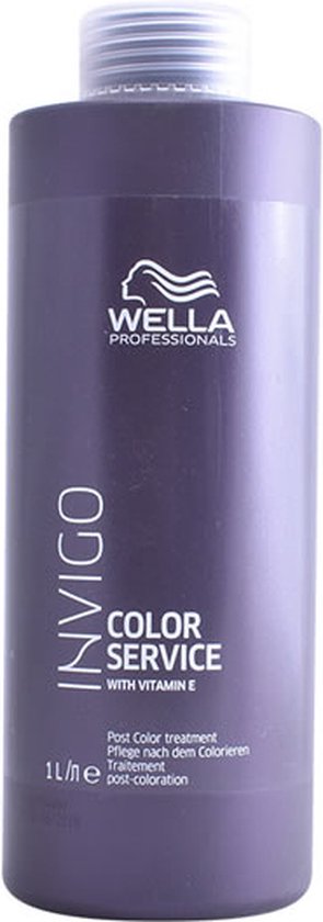 Wella - Service - Color Post Treatment - 1000 ml | bol