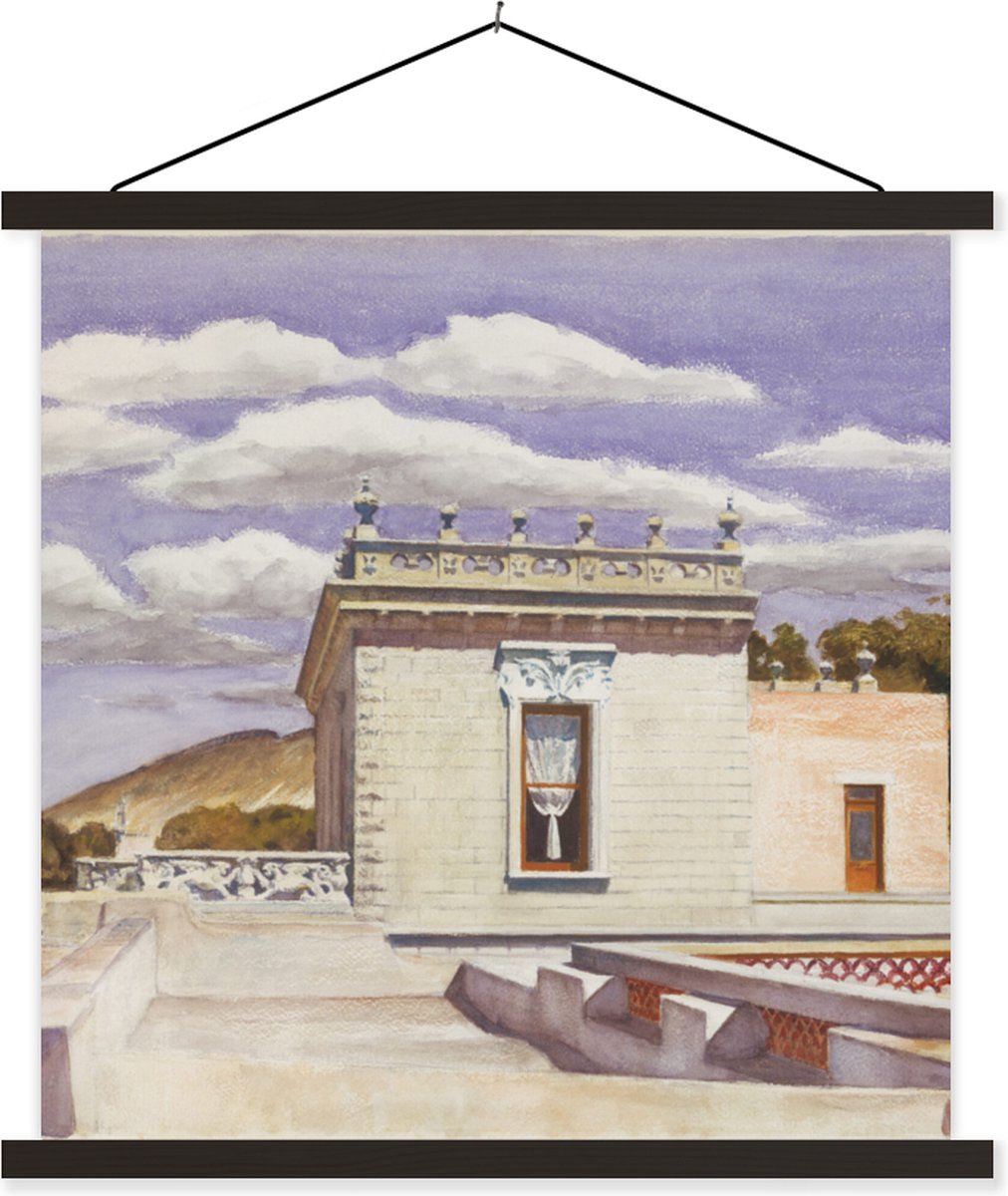 Affiche scolaire - Saltillo Mansion - Edward Hopper - 90x90 cm - Lattes ...