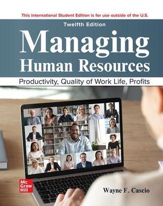ISE Managing Human Resources | 9781265064372 | Wayne Cascio | Boeken | bol.
