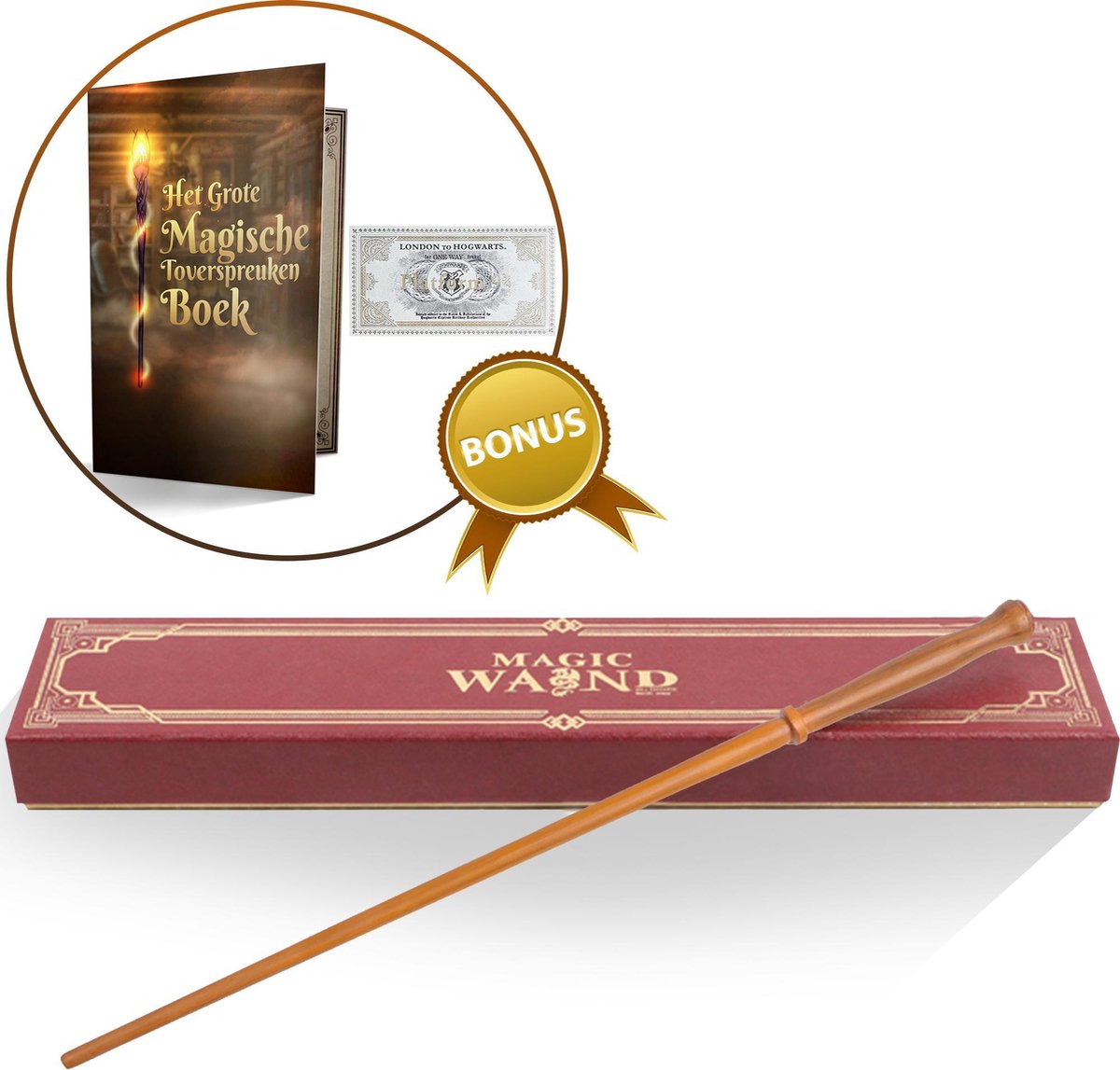 Baguette magique Molly Weasley / Weasley dans la boîte d'Ollivanders ...