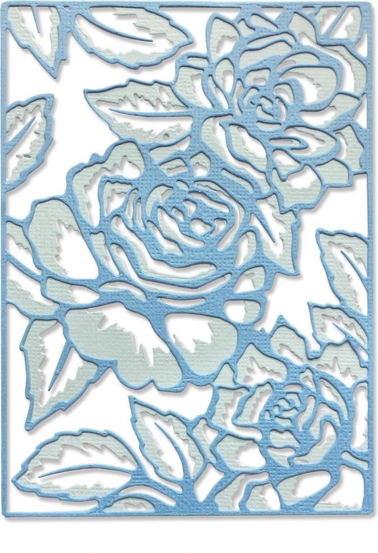 Sizzix Thinlits Snijmal Set - Floral Lattice - 2 stuks | bol