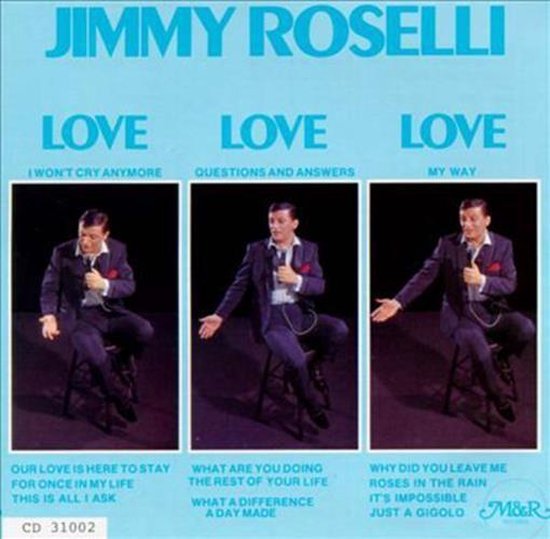 Jimmy Roselli - Love, Love, Love (CD), Jimmy Roselli | Muziek | bol