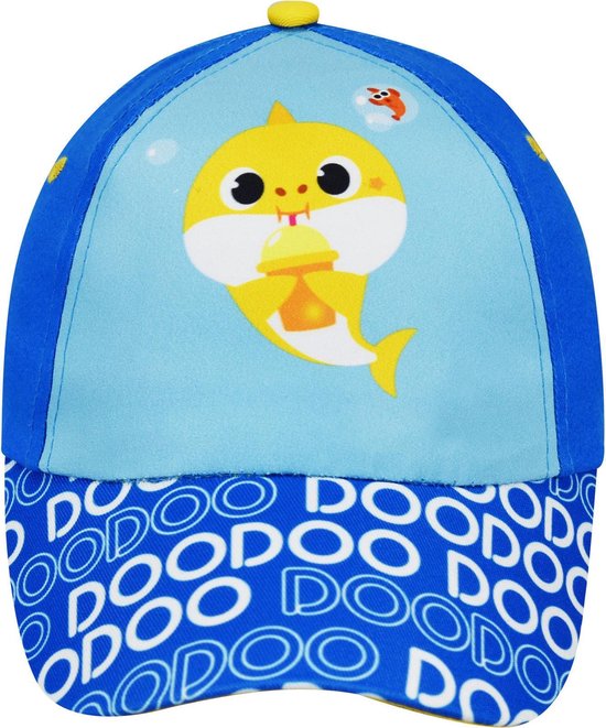 Pinkfong Pet Baby Shark Junior Polyester Blauw/wit Mt 50 | bol.com