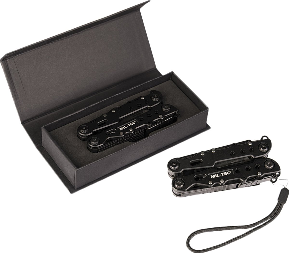 Alles in 1 compacte multitool mes met complete army tool | bol