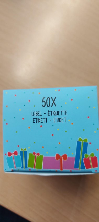 50 Sinterklaas cadeau sticker op rol | bol