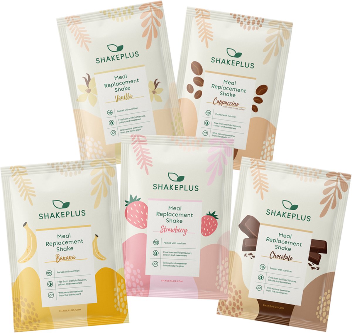 Shakeplus Maaltijdvervanger Shake Proefpakket – Afvallen met Shakes – Maaltijd Shake –... | bol