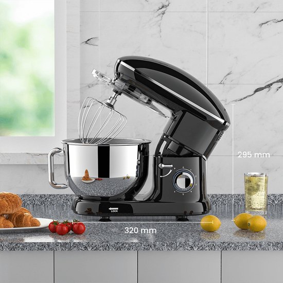 Fentic Keukenmachine - 1400 Watt foodprocessor - Mixer met Garde ...