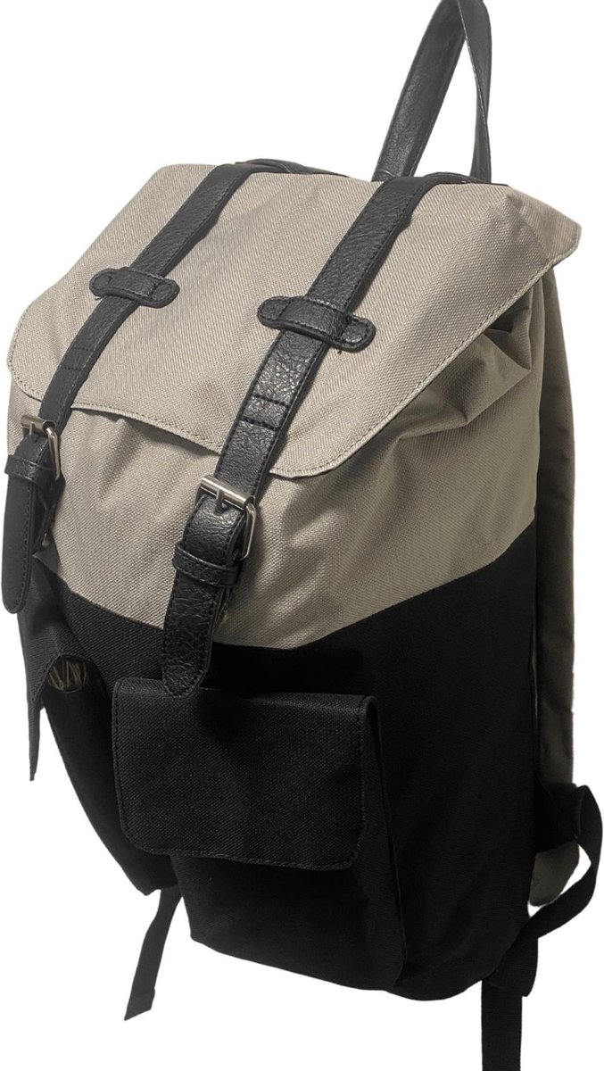 Vintage Rugzak 18 Liter 30x13x45 - Retro Tas - Rugtas 18 Liter - Grey ...