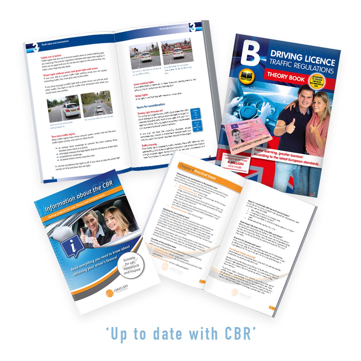 Driving License B Theory Book with Summary, 3 Hours of Theory Exam ...