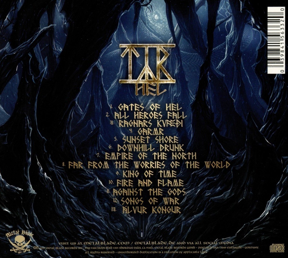Tyr - Hel (CD), Tyr | CD (album) | Muziek | bol.com
