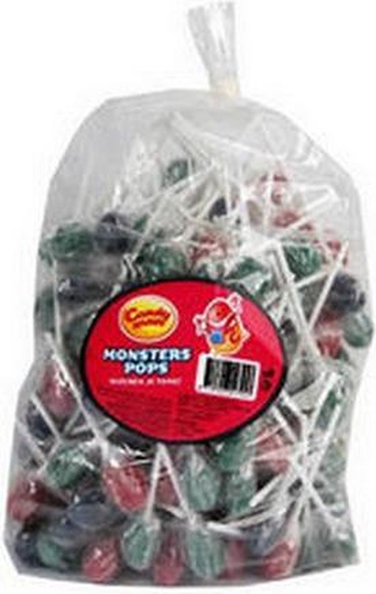 Candyman | Monster Pops | 175 lollies | bol.com