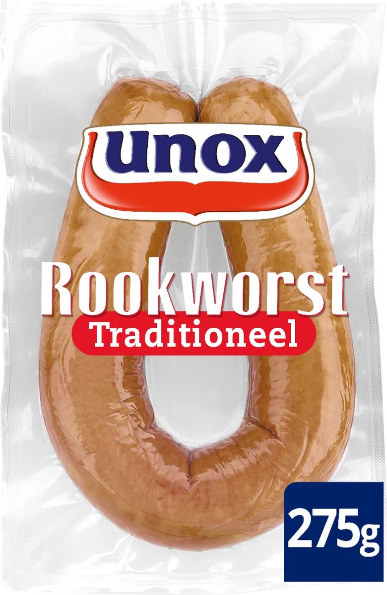 Unox rookworst 275 gr Doos 12 Stuks | bol