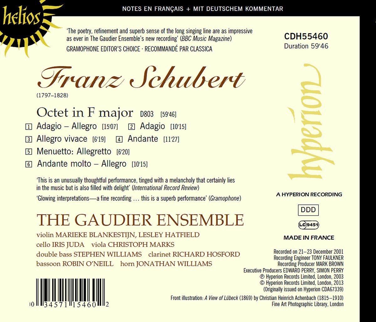 Gaudier Ensemble - Octet (CD), Gaudier Ensemble | CD (album) | Muziek ...