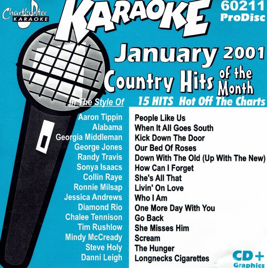Karaoke Country Hits Januari 2001, Karaoke | CD (album) | Muziek | bol
