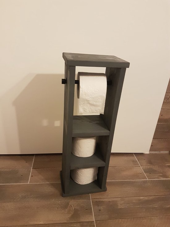 Wc Rolhouder- Staand -Hout | bol