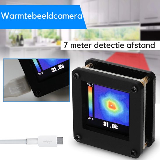 Noiller Warmtebeeldcamera - Temperatuurmeter - Warmtecamera - Infrarood ...
