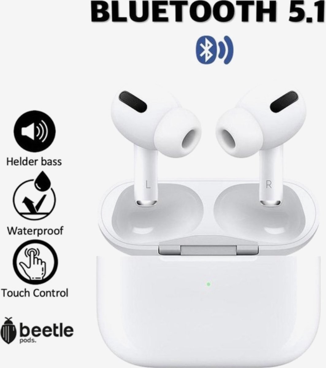 Earpods Pro - Draadloze oortjes | Draadloze oordopjes met Extra Bass ...