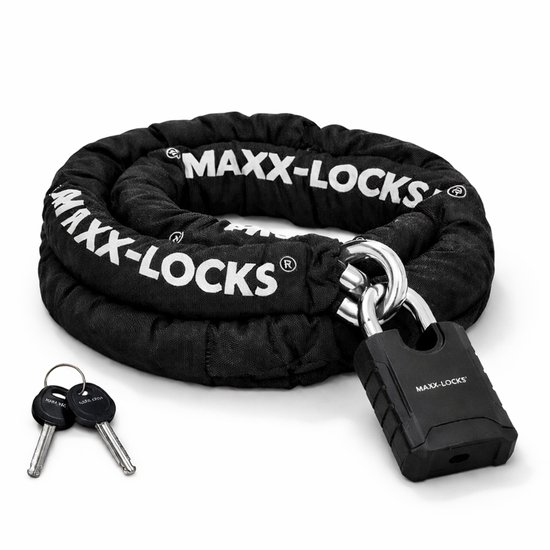 Maxx-Locks Gore - Motorslot ART 5 - Kettingslot voor Scooter en Motor ...