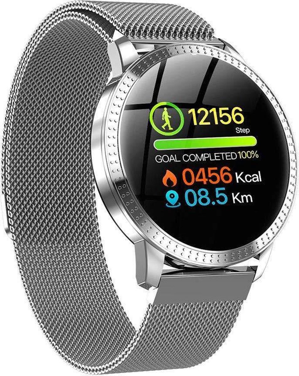 SmartWatch-Trends CF18 - Smartwatch - Zilver metaal | bol.com