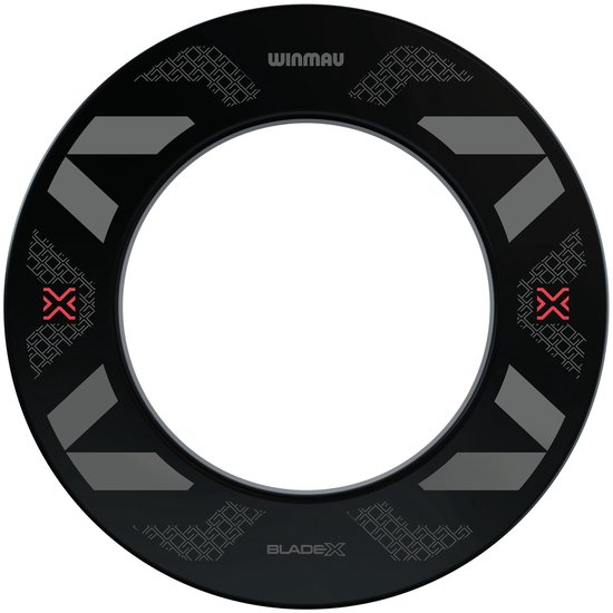 Winmau Blade X Black Red - Dartbord Surround | bol